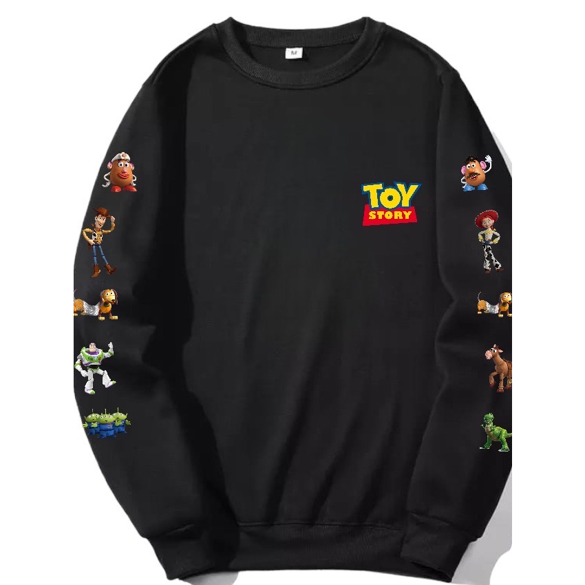 Jual TOY STORY Sweater Crewneck II Sweatshirt Basic Print DTF II Sz M ...