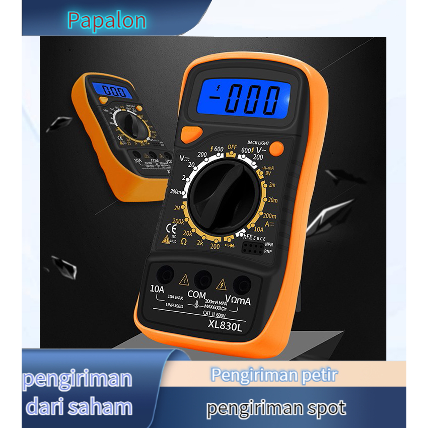 Jual Multimeter Digital Meteran Listrik Sepenuhnya Otomatis Multi ...