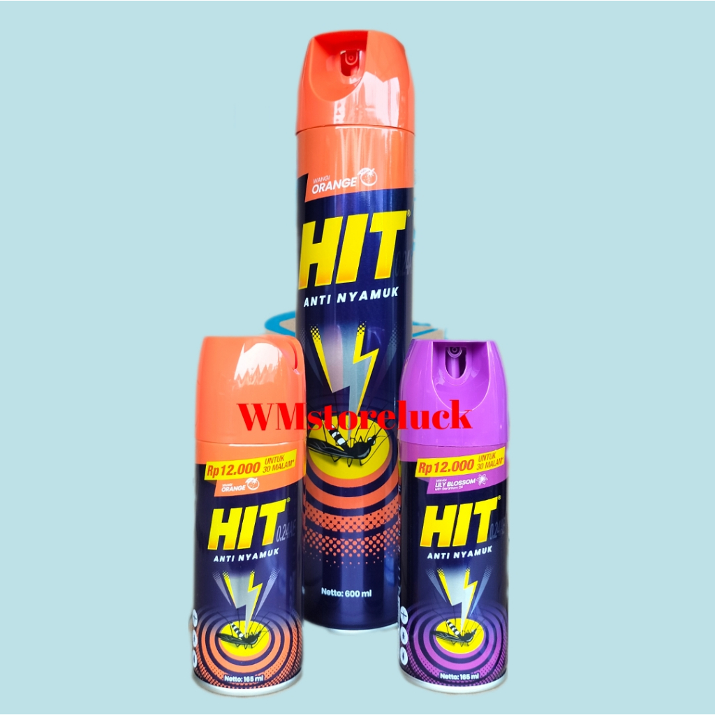 Jual HIT AEROSOL PEMBASMI NYAMUK/OBAT NYAMUK SEMPROT | Shopee Indonesia