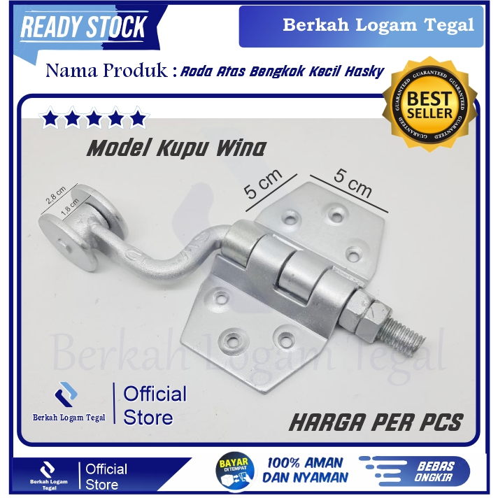 Jual Engsel roda atas tengah as bengkok /siku/"L", model kupu wina ...