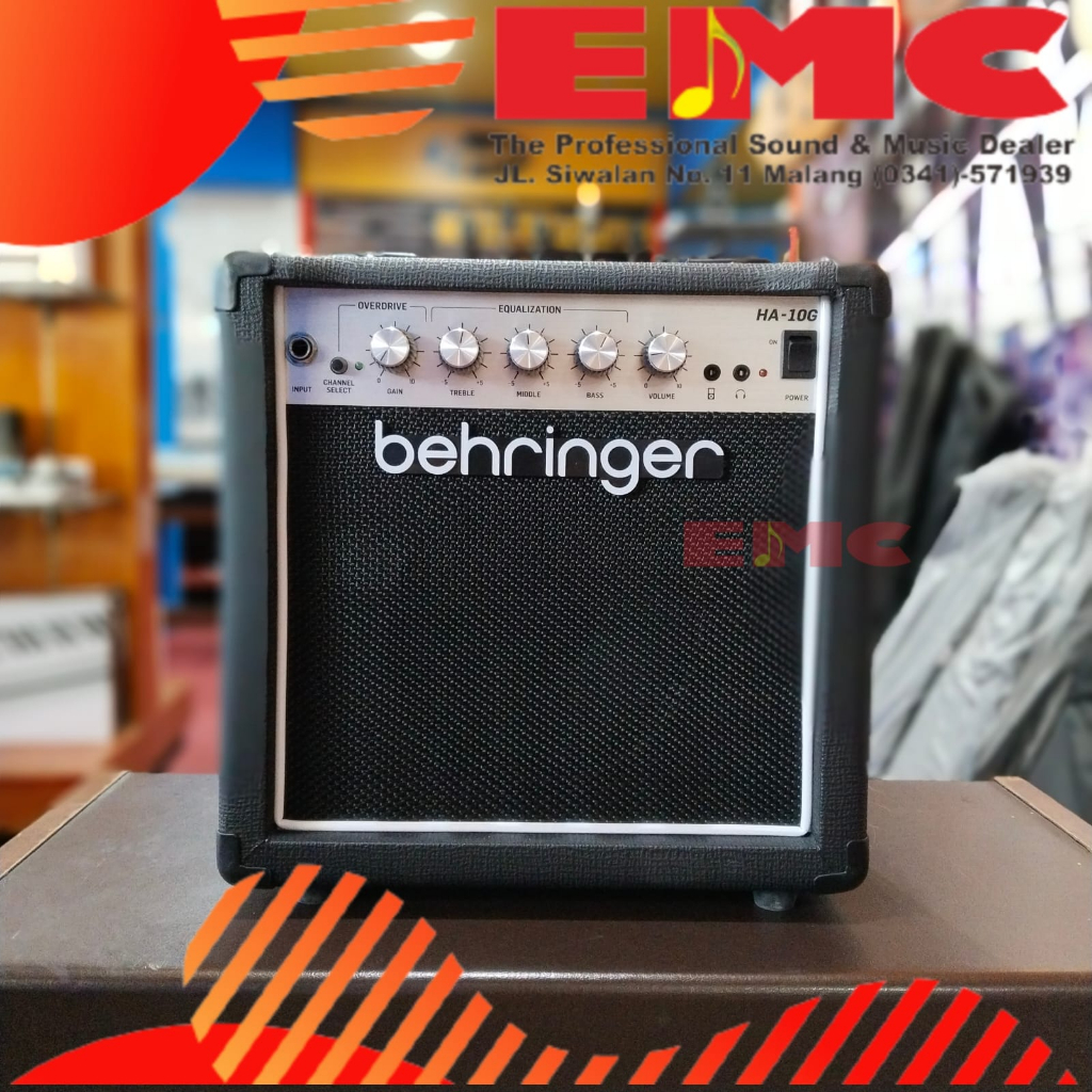 Jual Behringer Ampli Guitar Electric HA-10G | Shopee Indonesia
