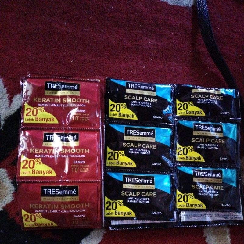 Jual shampoo treseme renceng random | Shopee Indonesia
