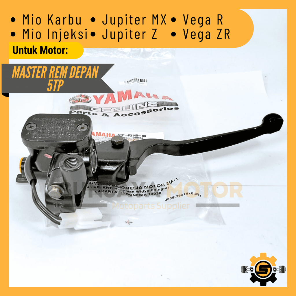 Jual [ PROMO ] Master Rem Depan 5TP Yamaha Mio Sporty Soul Karbu Mio ...