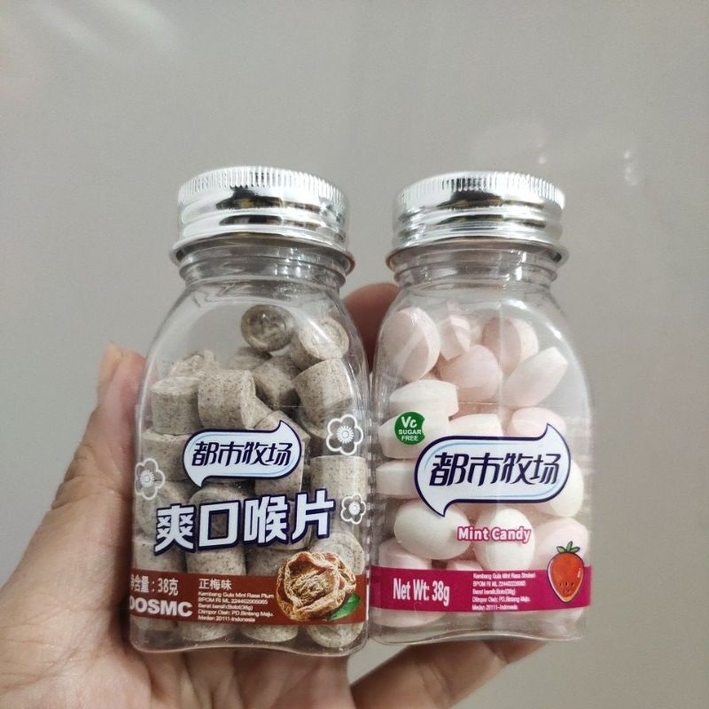 Jual Permen XinLe Kiamboy Mint Strawberry Mannga | Shopee Indonesia