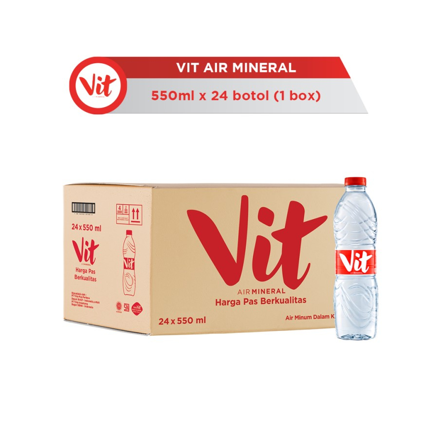 Jual Vit 550 ml 1 Dus | Shopee Indonesia