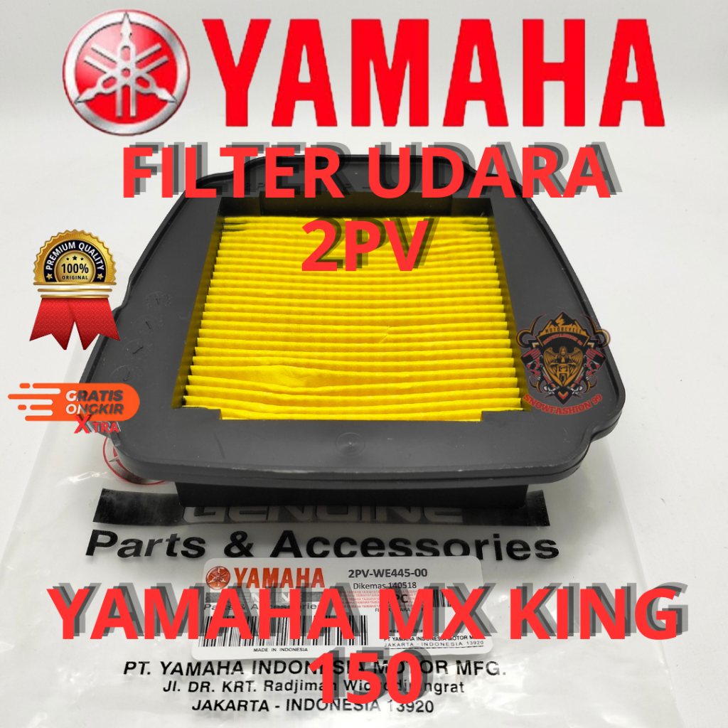 Jual FILTER UDARA SARINGAN UDARA 2PV YAMAHA JUPITER MX KING 150 ASLI ...