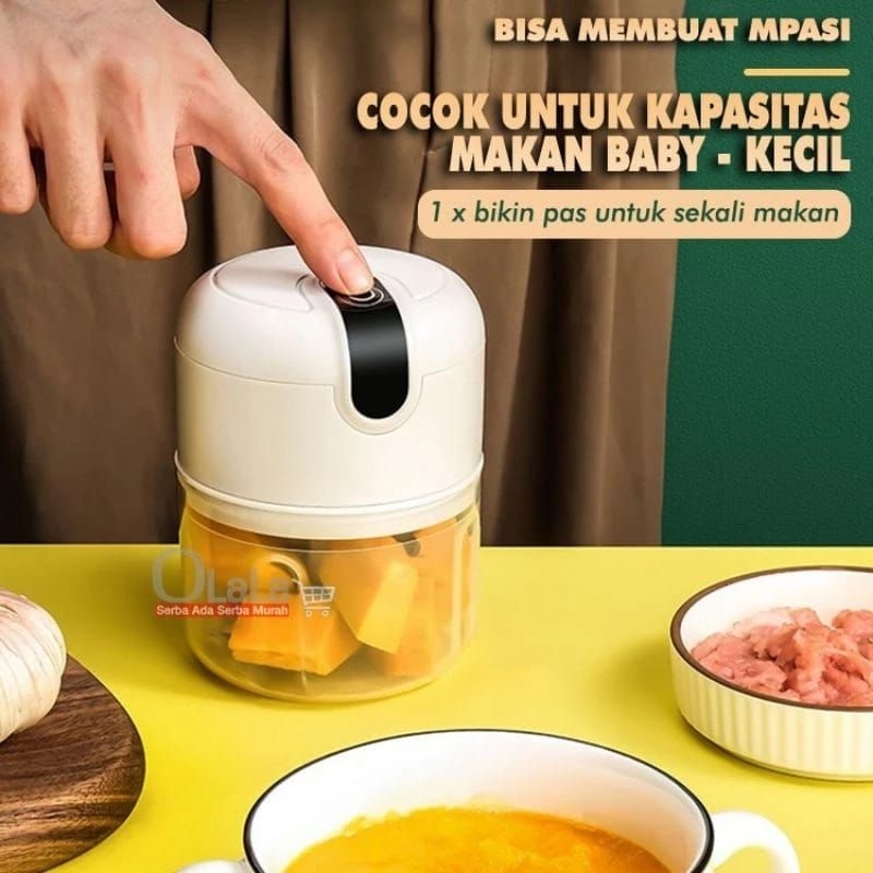 Jual MIISOO Mini Chopper Blender Portable Gilingan Mini Bumbu dan ...