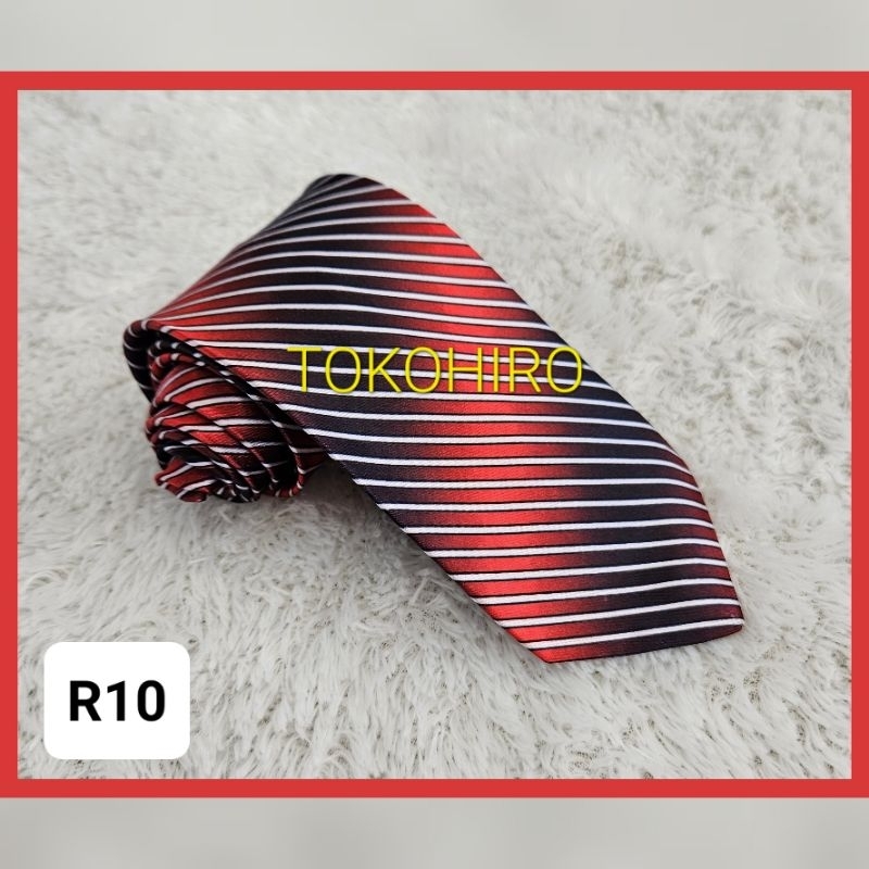 Jual DASI PANJANG PRIA MERAH BAHAN PREMIUM MOTIF GARIS POLKADOT KOTAK ...