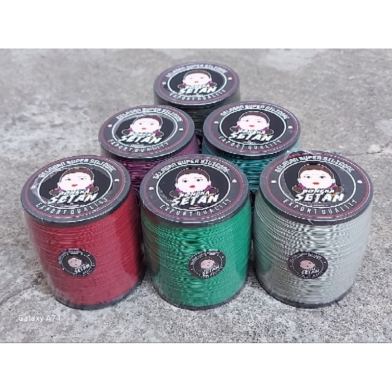 Jual Senar Gelasan Boneka Setan Sedang 0,25 / 1600 Yard Senar Layangan ...