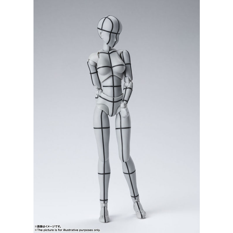 Jual Bandai SHFiguarts SHF - Body-Chan Wire Frame (Grey Color) | Shopee ...
