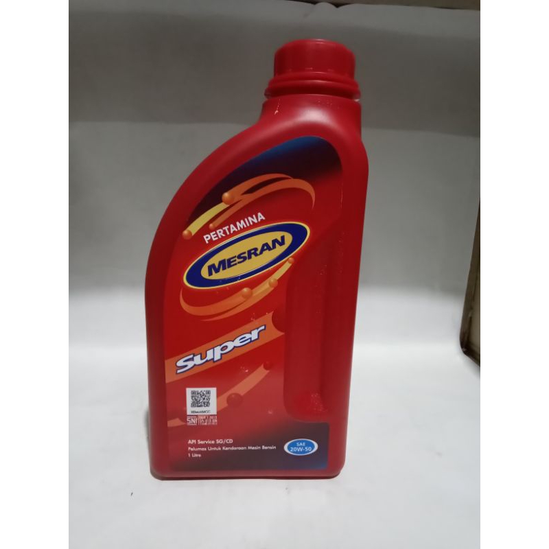 Jual Oli Mesran Super 1 Liter | Shopee Indonesia