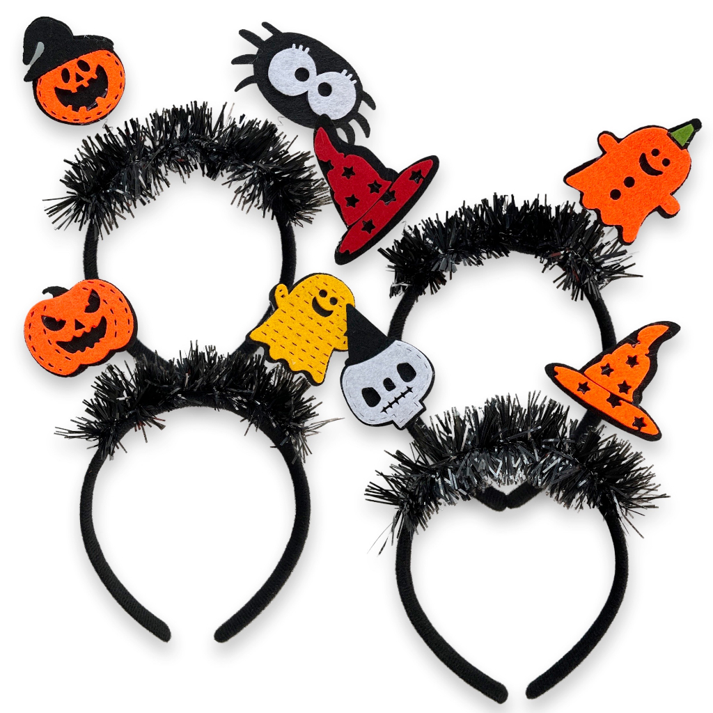 Jual Pinky Bee Halloween Bando Tengkorak Jack O Lantern 66161500 ...