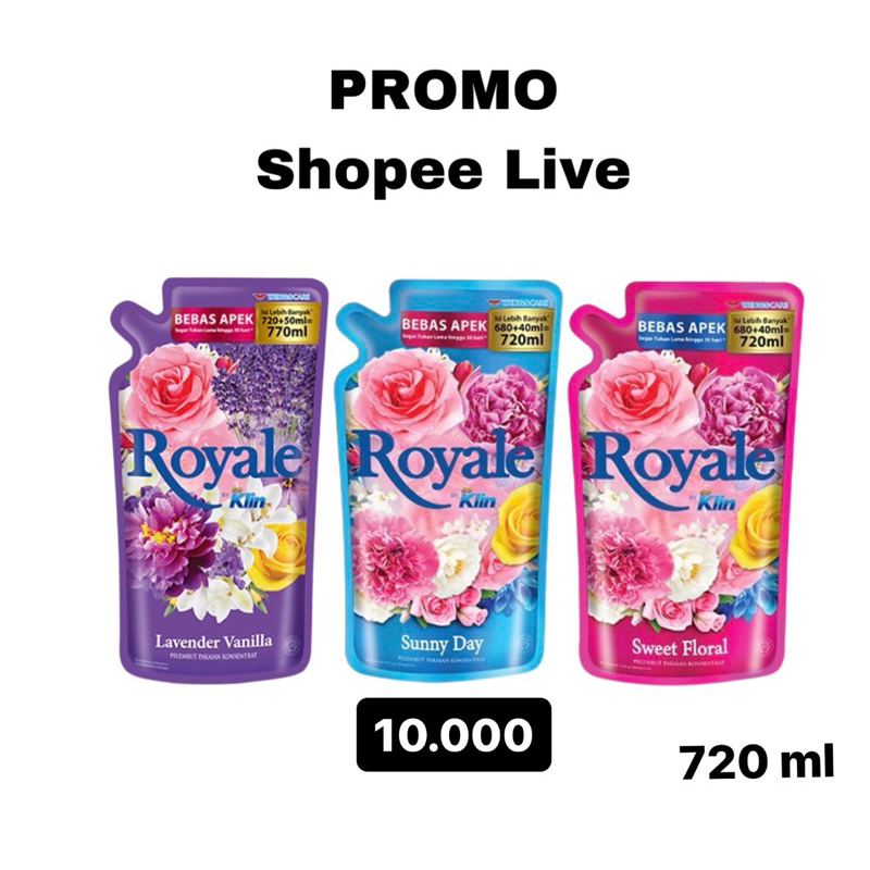 Jual Soklin Royale Parfum Series 720 ml | Shopee Indonesia