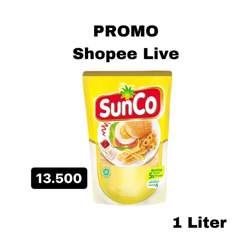 Jual MINYAK GORENG SUNCO 1 L | Shopee Indonesia