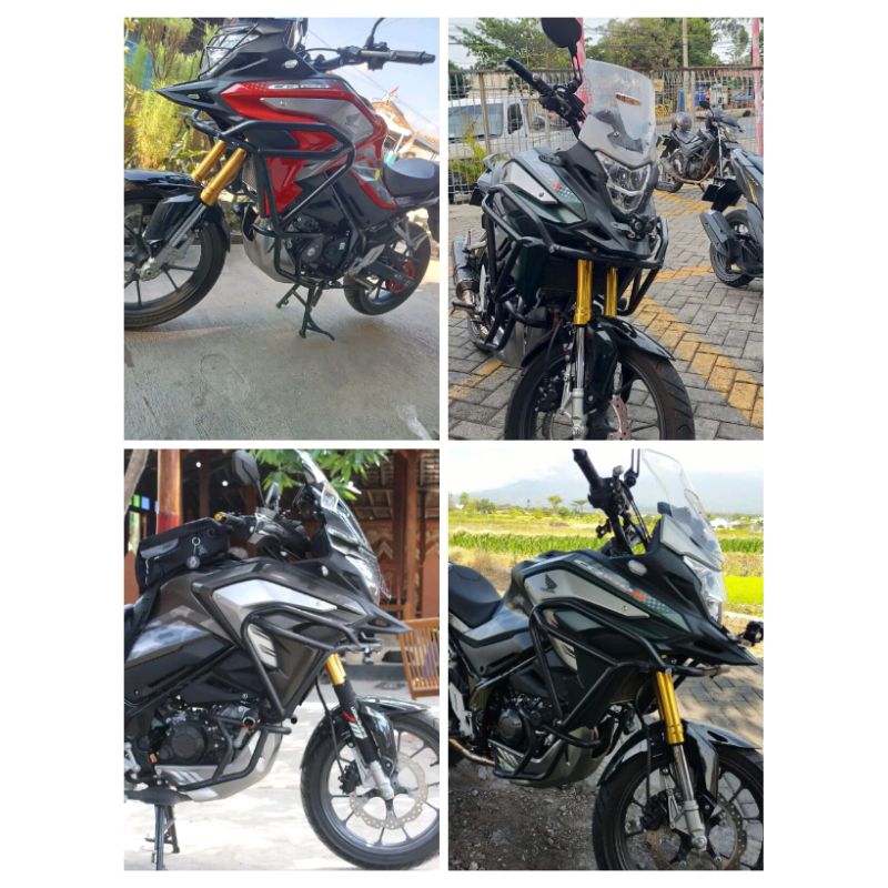 Jual CRASBAR TUBULAR HONDA CB150X PENGAMAN BODY DAN MESIN MODEL LAMA ...