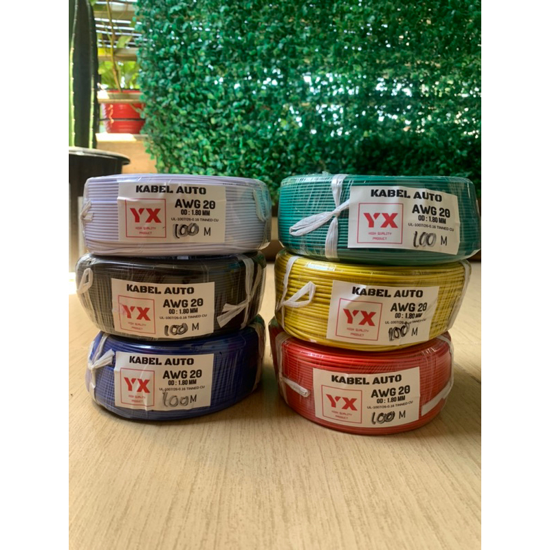 Jual Kabel auto AWG 20 serabut putih, Harga per meter | Shopee Indonesia