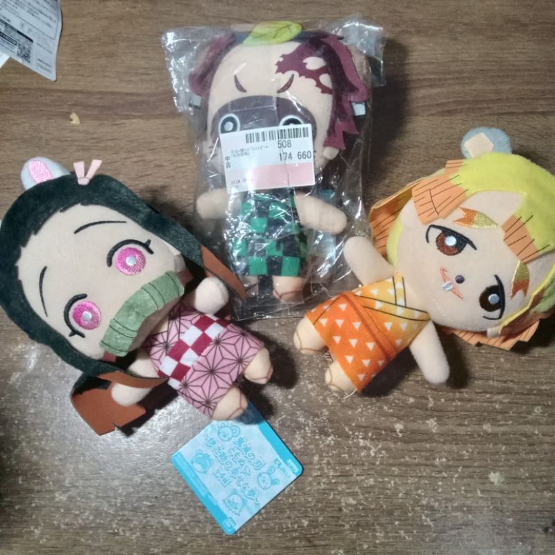 Jual Tomonui Zenitsu, Nezuko, Tanjro ver. Animal Demon Slayer (Kimetsu ...