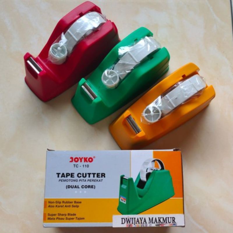 Jual Tape Dispenser Joyko TC-110/ Tape Cutter / Pemotong Solasi ...