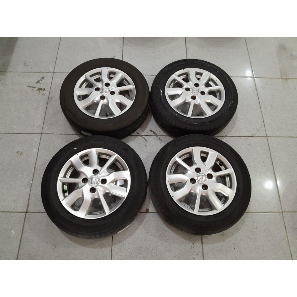 Jual velg mobil bekas murah oem new brio satya ring 14 lebar 5 pcd 4x100 | Shopee Indonesia