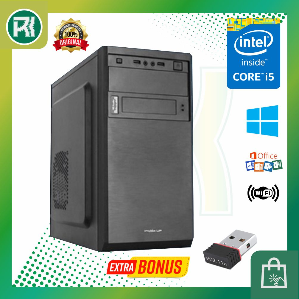Jual KOMPUTER CORE i5 RAM 8GB SSD 256GB DESAIN EDITOR VIDEO KONTEN ...