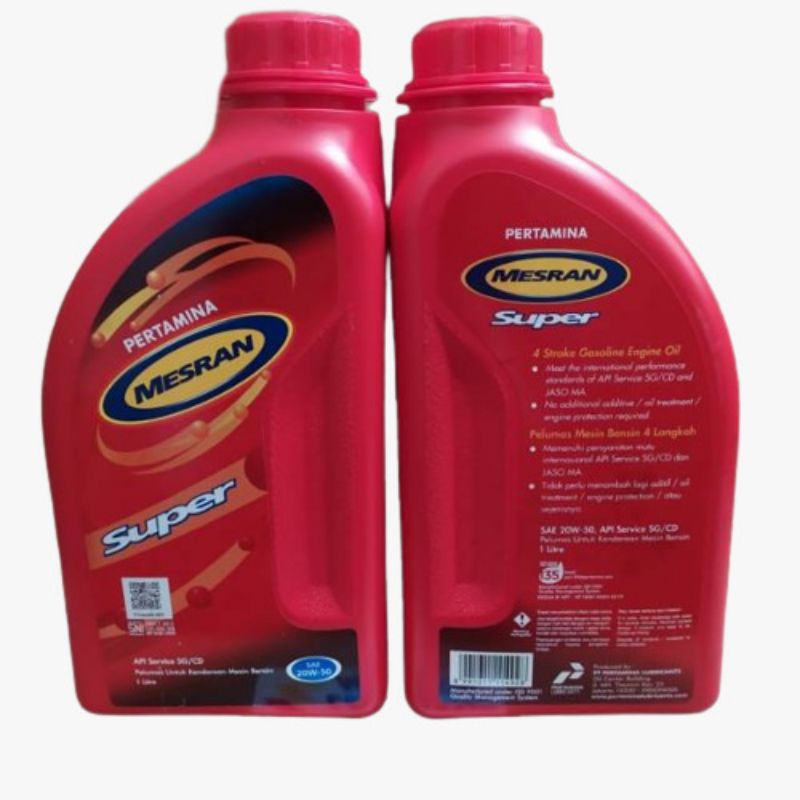 Jual Oli PERTAMINA MESRAN SUPER 20W50 | Shopee Indonesia Jual Oli PERTAMINA MESRAN SUPER 20W50 | Shopee Indonesia
