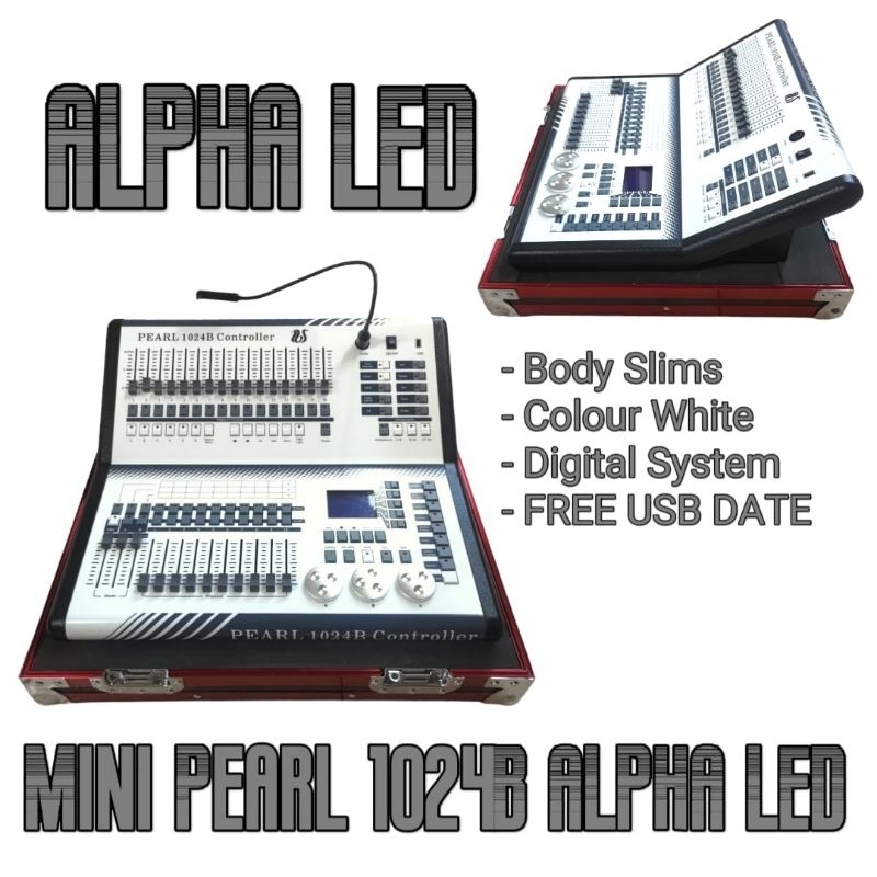 Jual Mixer Lighting Mini Pearl 1024B ALPHA | Shopee Indonesia