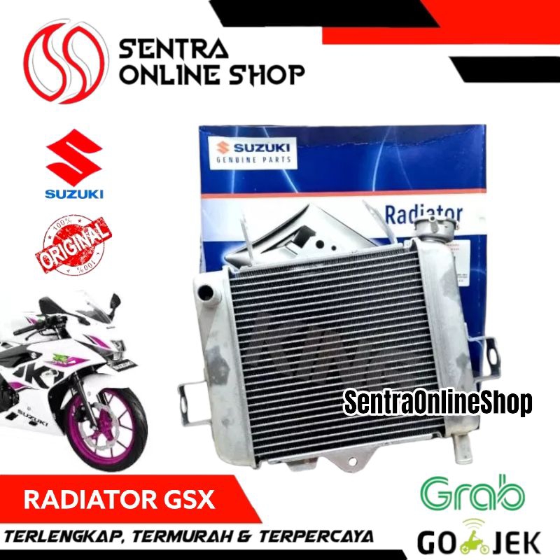 Jual radiator alumunium ninja r rr sonic old new satria fu fi gsx cbr ...