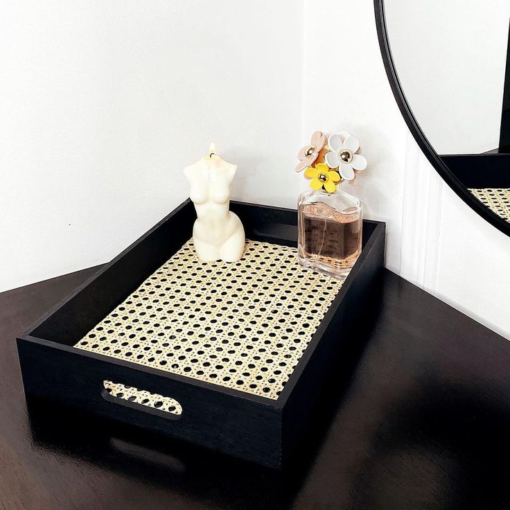 Jual nampan rotan hitam,nampan kayu rotan,piring,rotan,nampan,nampan ...