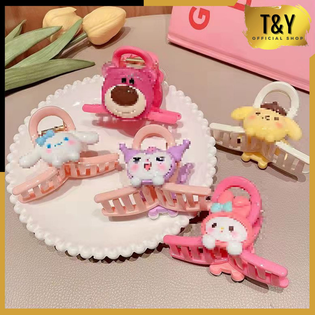 Jual T&Y Jepit Rambut Anak Model Kartun Bear Hair Klip Lucu Jepit ...