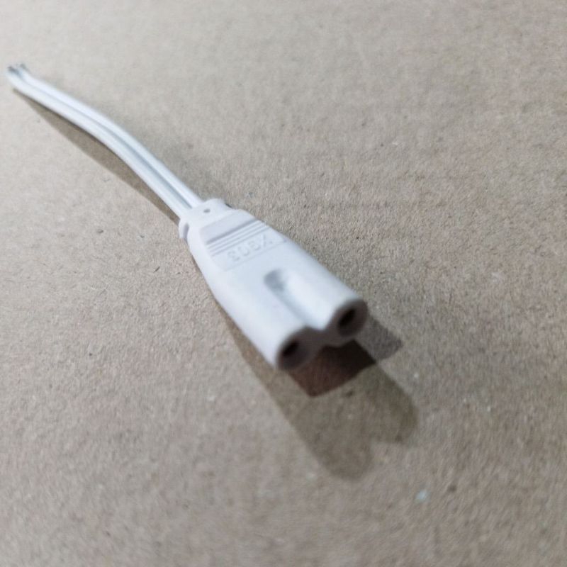 Jual Socket Lampu Neon Led T5 .T4.T8 / Colokan Kabel Power Led Tube ...