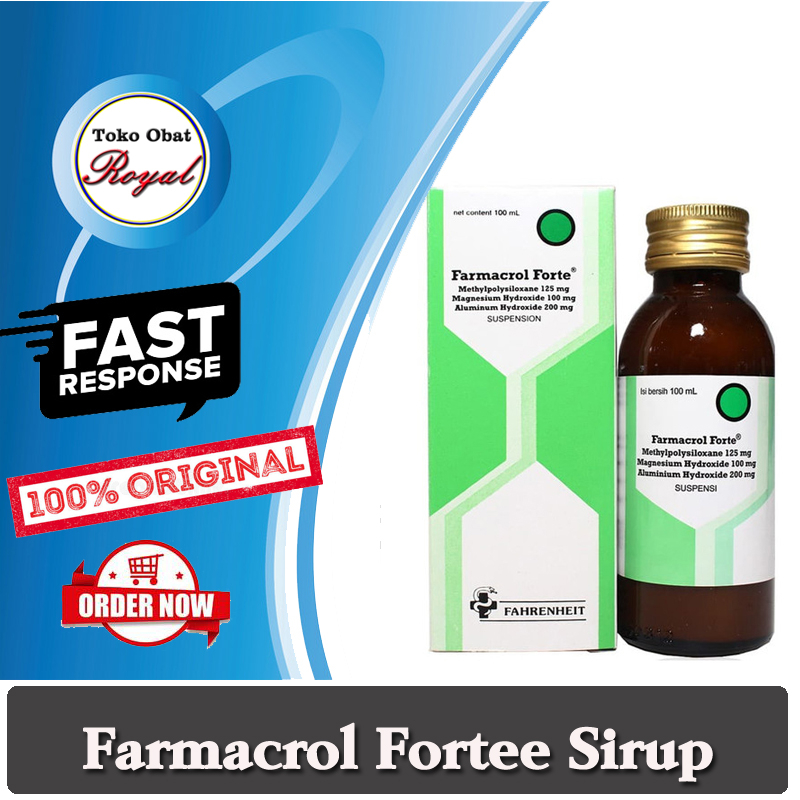 Jual Farmacrol Forte Sirup Obat Maag dan Lambung | Shopee Indonesia