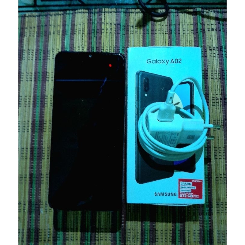 Jual Samsung Galaxy A02 3/32 Warna Hitam Garansi | Shopee Indonesia