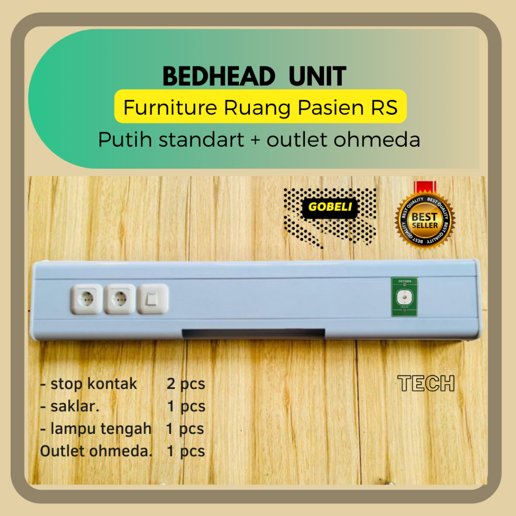 Jual Bed Head Panel Rumah Sakit + Wall Outlet Oxygen | Shopee Indonesia
