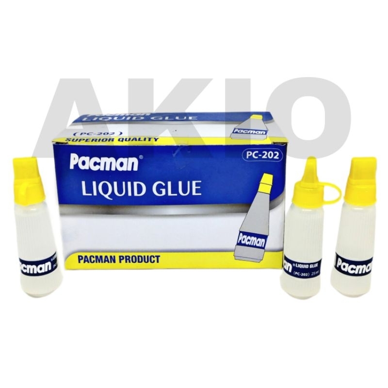 Jual Lem Kertas Stick Cair Bening Mini Slime PACMAN 25 ml PC-202 ...
