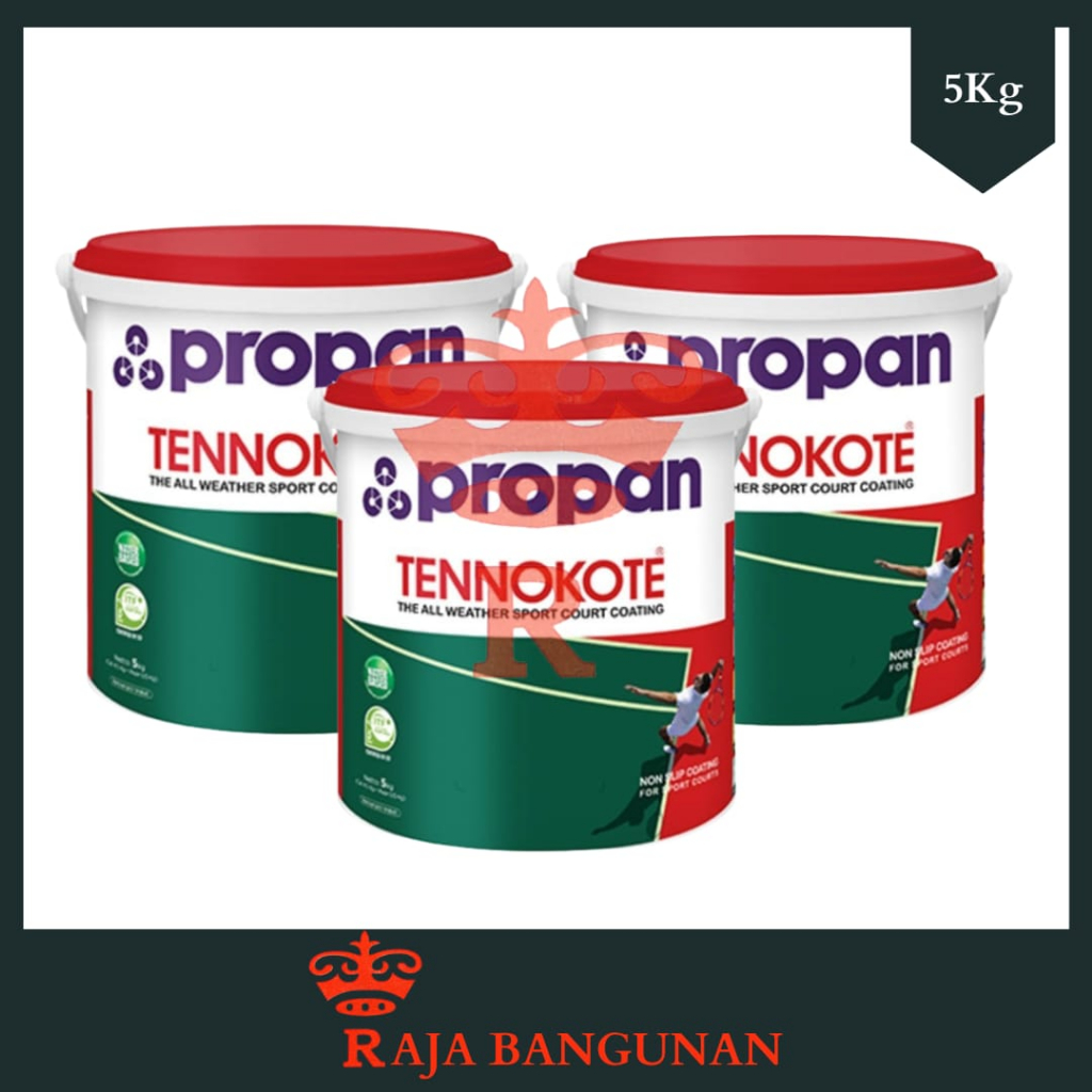 Jual Tennokote Sport Court Coating Cat Lapangan Anti Pudar Tahan Lama ...