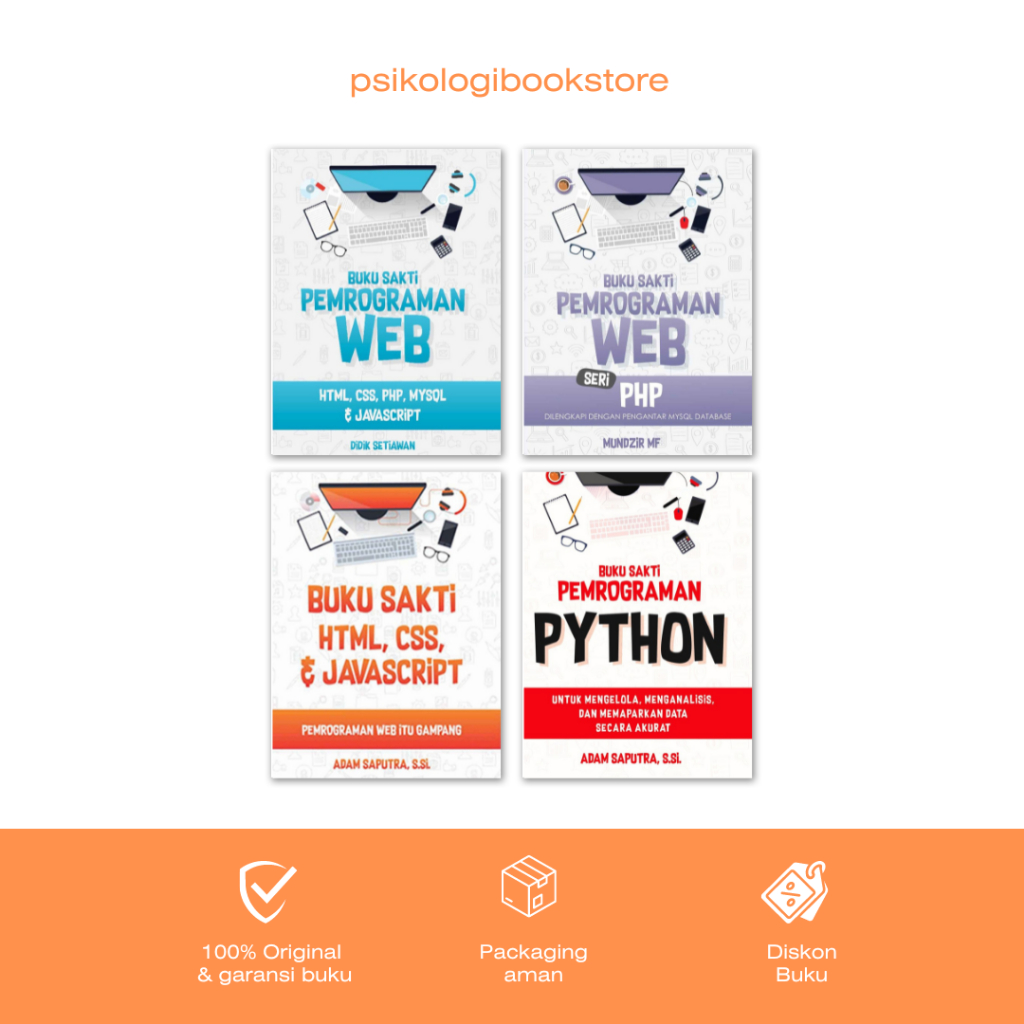 Jual Buku Sakti Pemrograman Web Html Php Python Shopee Indonesia