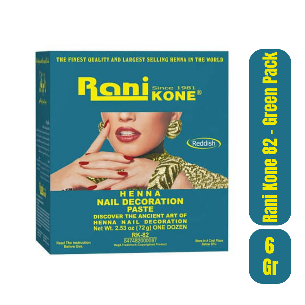 Jual Rani Kone Pacar Kuku / Henna Pacar Kuku Halal Kutek Arab Green Box ...