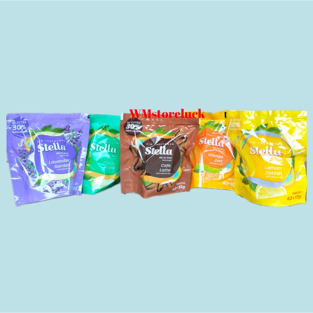 Jual STELLA ALL IN ONE AIR FRESHENER 42+13g / pengharum ruangan ...
