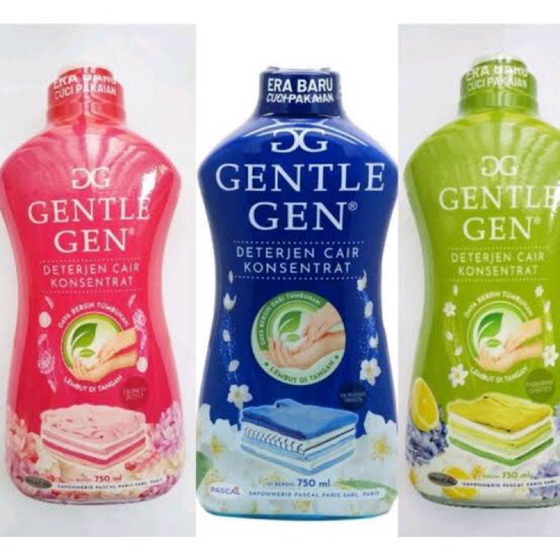 Jual GENTLE GEN - GENTEL GEN DETERJEN CAIR KONSENTRAT DETERGEN TUMBUHAN ...