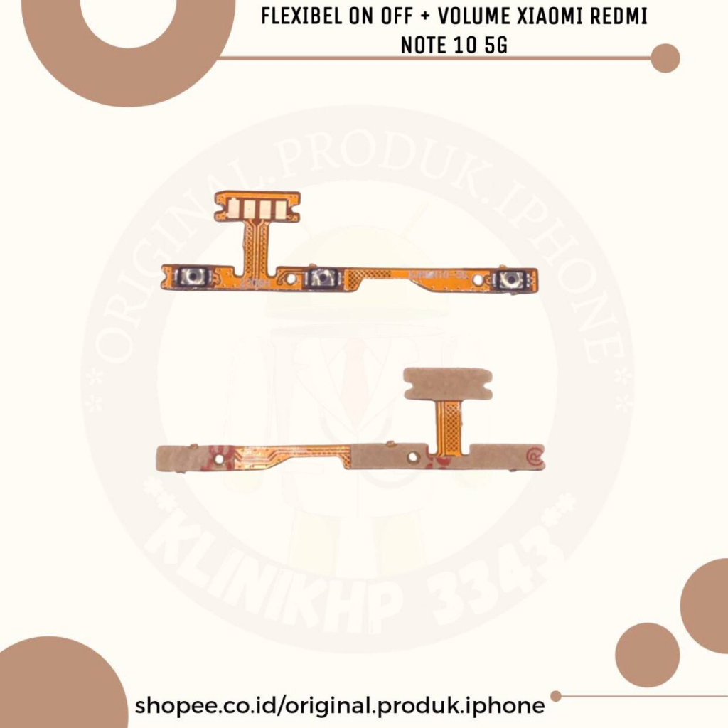 Jual FLEXIBEL ON OFF + VOLUME XIAOMI REDMI NOTE 10 5G NEW | Shopee Indonesia