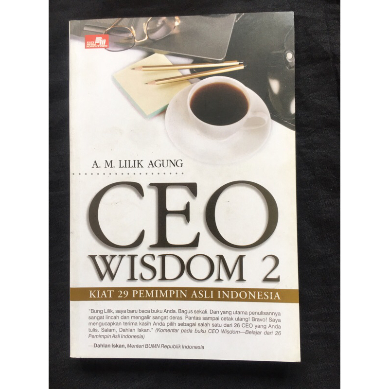 Jual Buku CEO Wisdom 2 - A. M. Lilik Agung | Shopee Indonesia