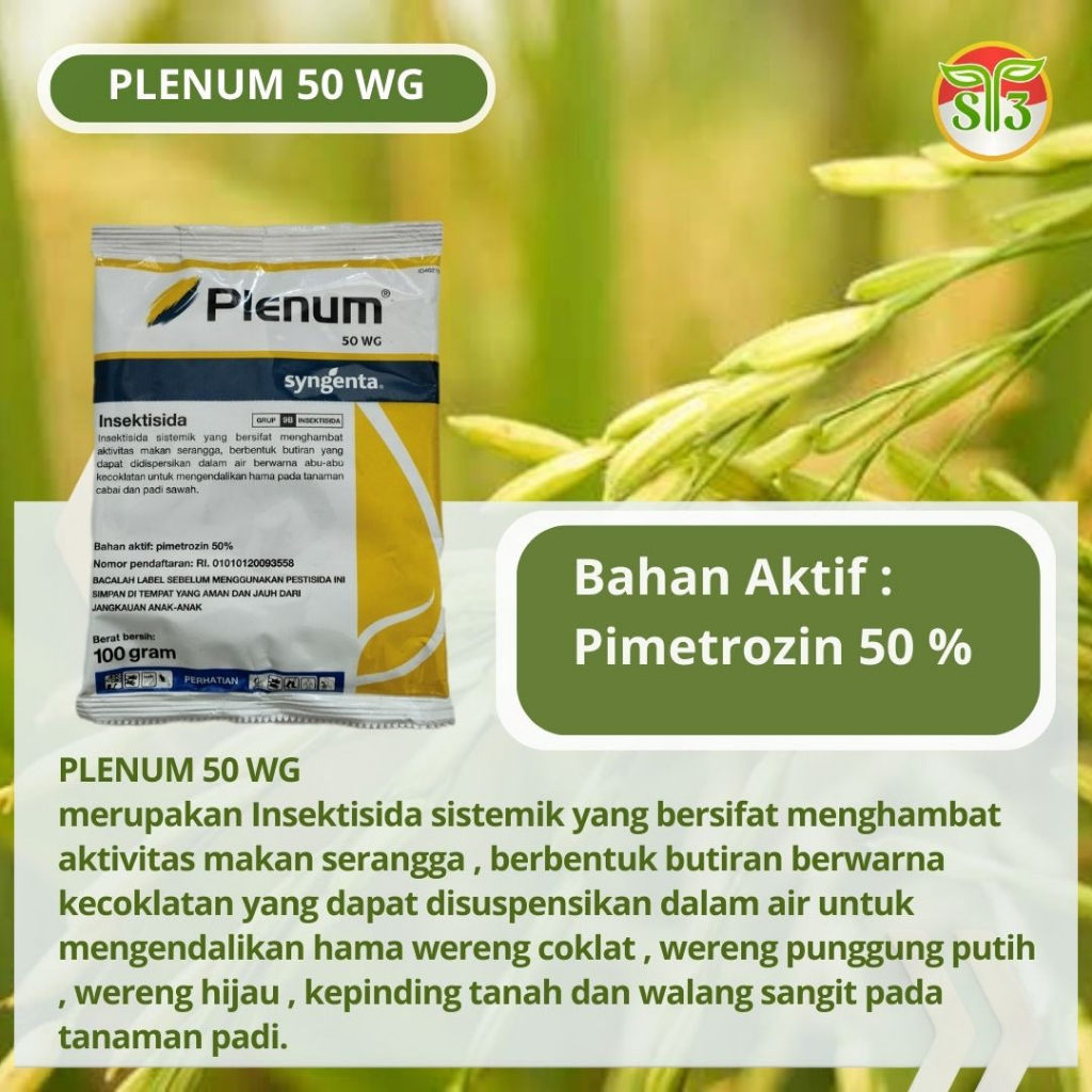 Jual Insektisida Sistemik | PLENUM 50 WG 25 gram | Toko Obat Pertanian ...