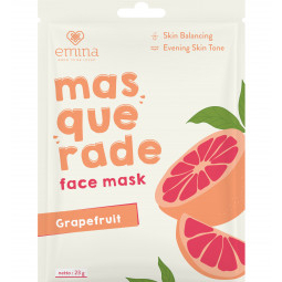 Jual Masker Wajah EMINA Masquerade GRAPEFRUIT Face Mask 23g - EMINA ...