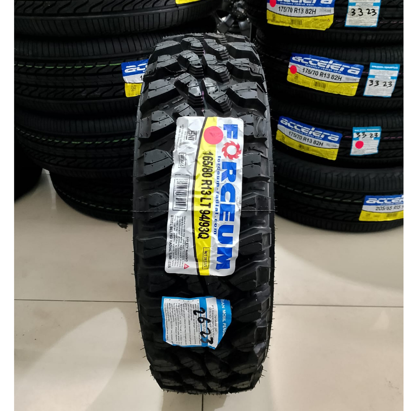 Jual Ban Mobil Cangkul Ring 13 Ukuran 165 80 Ring 13 Merek Forceum MT ...