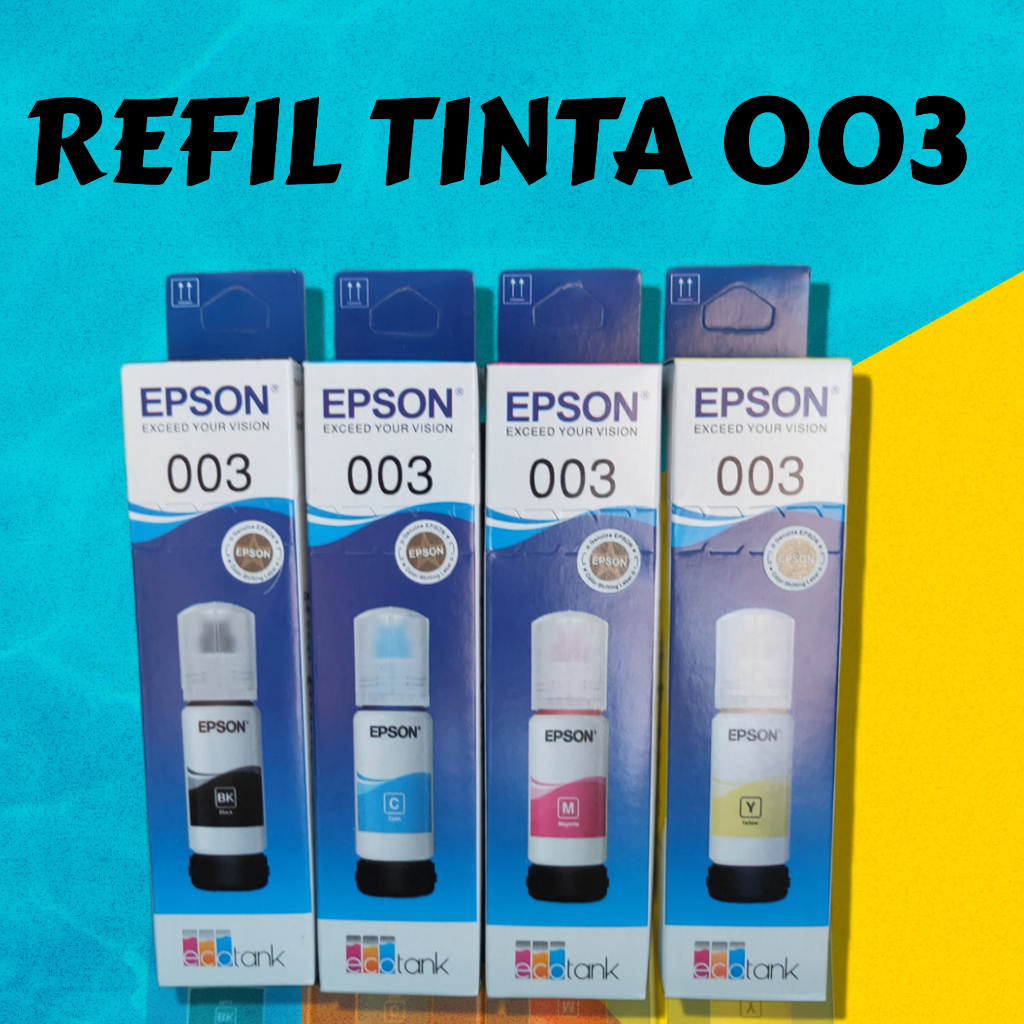 Jual TINTA REFILL PRINTER 003 | Shopee Indonesia