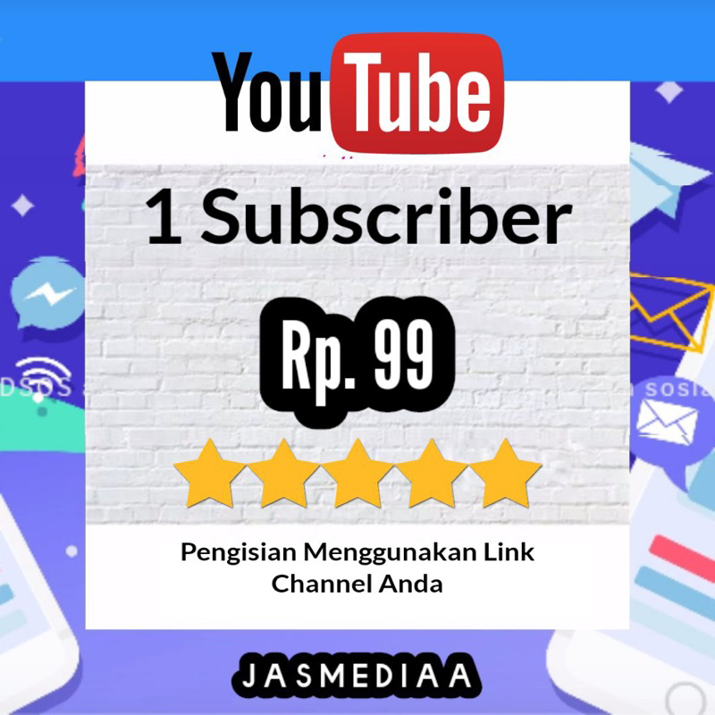 Jual [Non Drop] Subscriber Youtube Aman Permanen Aktif | Shopee Indonesia
