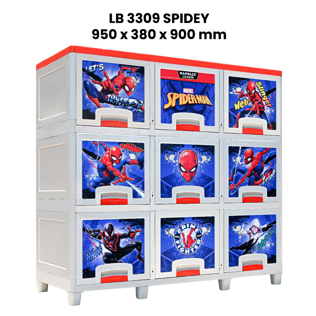 Jual LEMARI PLASTIK LOCKER BOX NAPOLLY HELLO KITTY LEMARI ANAK | Shopee ...