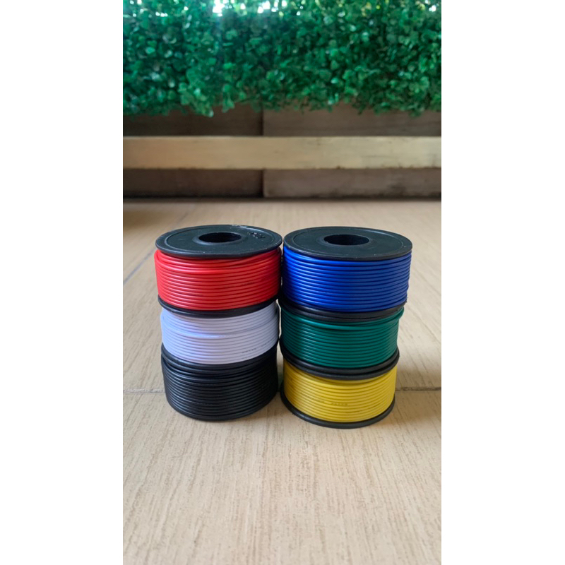 Jual Kabel AWG 22 serabut putih - 1 Roll (20 meter) | Shopee Indonesia