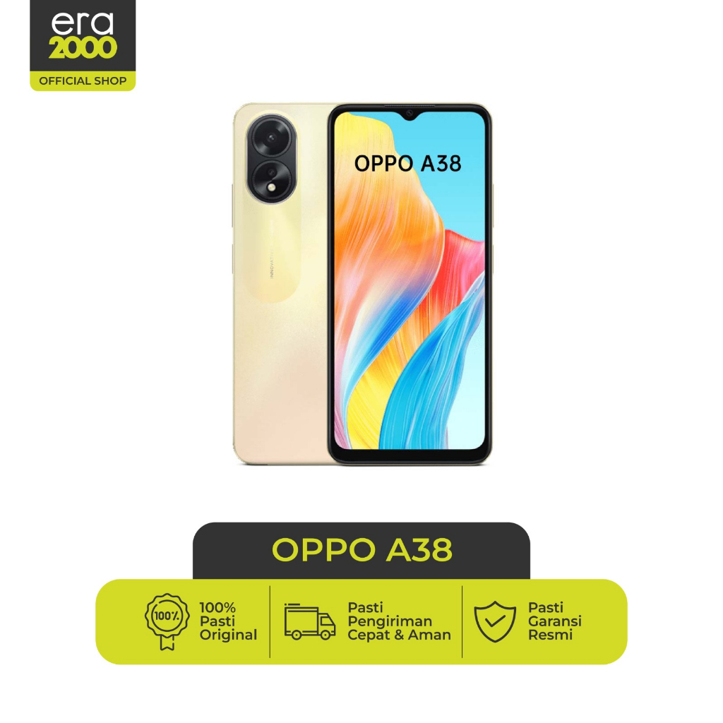 Jual Era 2000-OPPO A38 Garansi Resmi | Shopee Indonesia