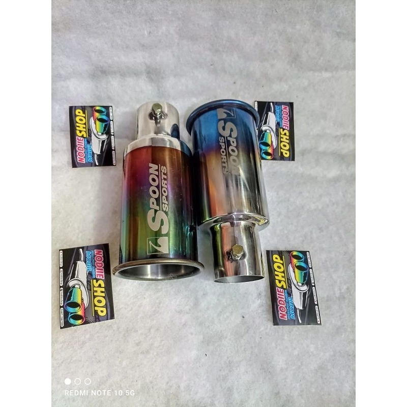 Jual knalpot racing mobil spoon sport sistem baud pnp semua type mobil ...